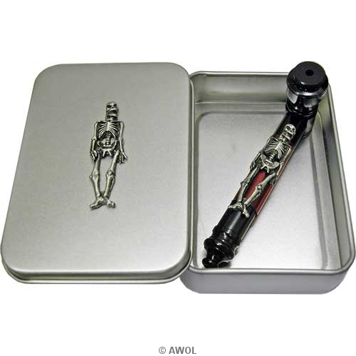 Shop by Categories :: Smoking Gifts :: Tobacco Hand Pipes :: "Skeleton ...